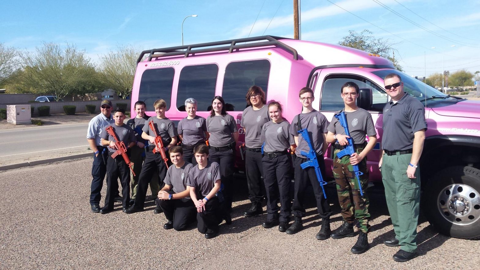 Explorers learn police tactics - Sedona Red Rock News