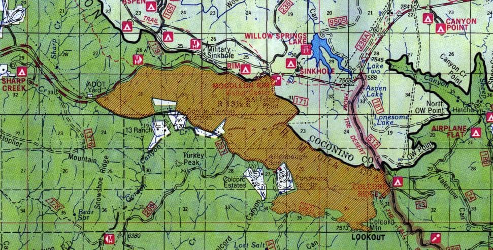 Early morning smoke caused by Payson area fires - Sedona Red Rock News