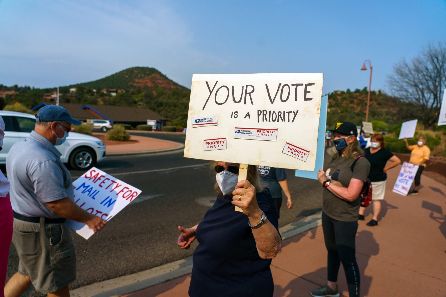 U.S. Postal Service Protests - Sedona Red Rock News