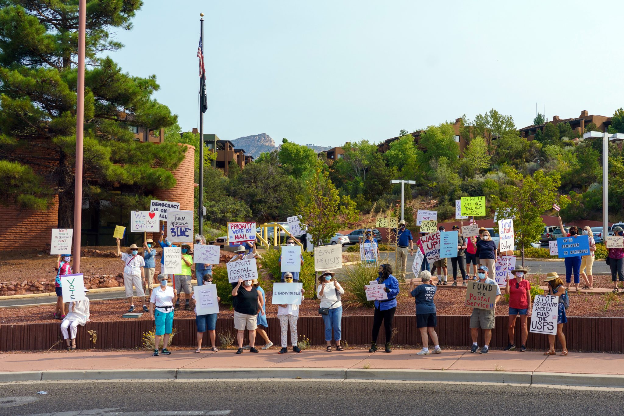 U.S. Postal Service Protests - Sedona Red Rock News