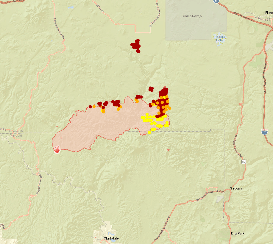 Friday June 25 update on Rafael Fire - Sedona Red Rock News