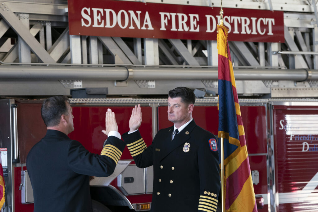 Ed Mezulis steps into role as SFD fire chief - Sedona Red Rock News