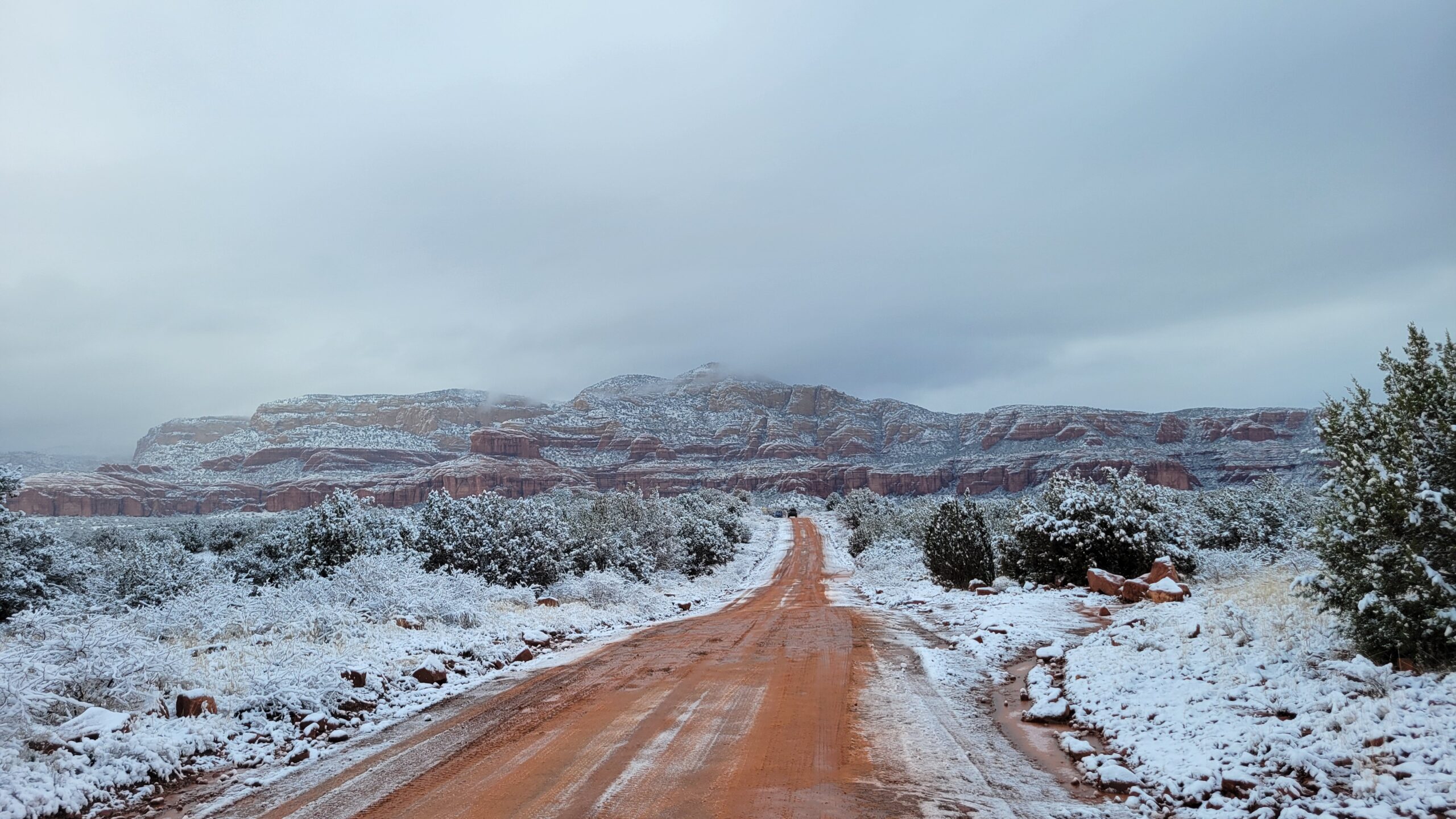 Photos of January's snowfall in and around Sedona - Sedona Red Rock News
