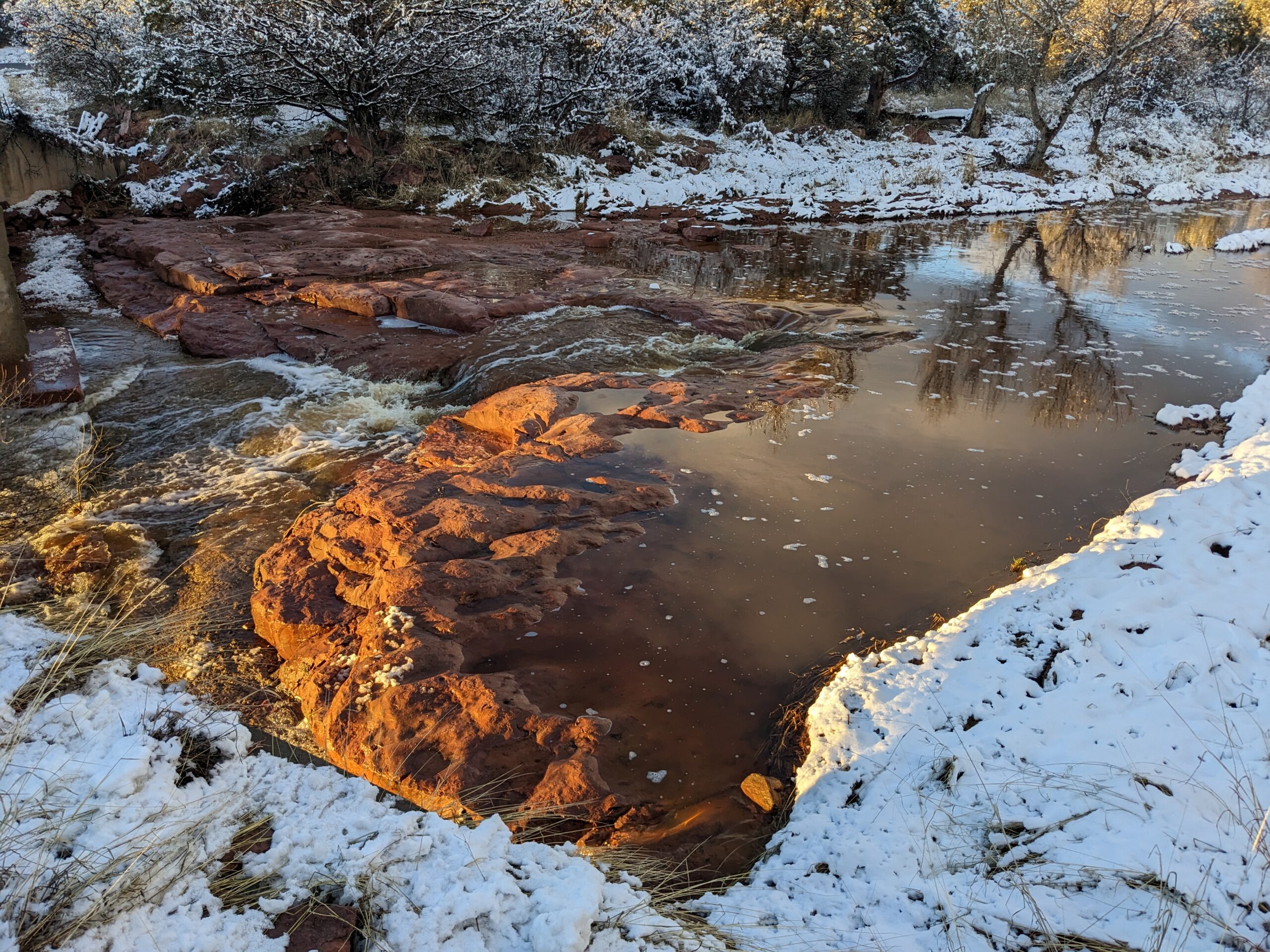 Photos of January's snowfall in and around Sedona - Sedona Red Rock News