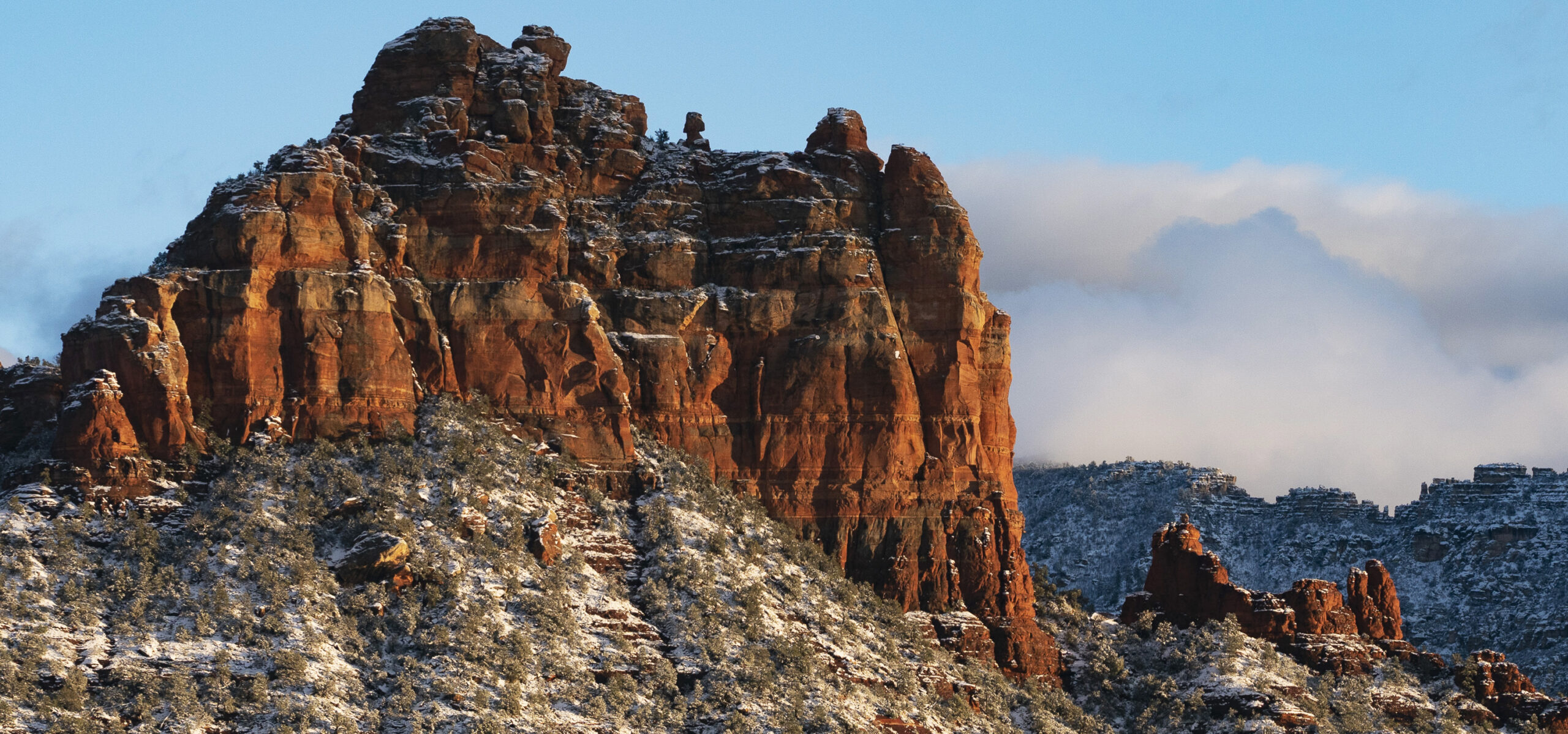 Photos of January's snowfall in and around Sedona - Sedona Red Rock News