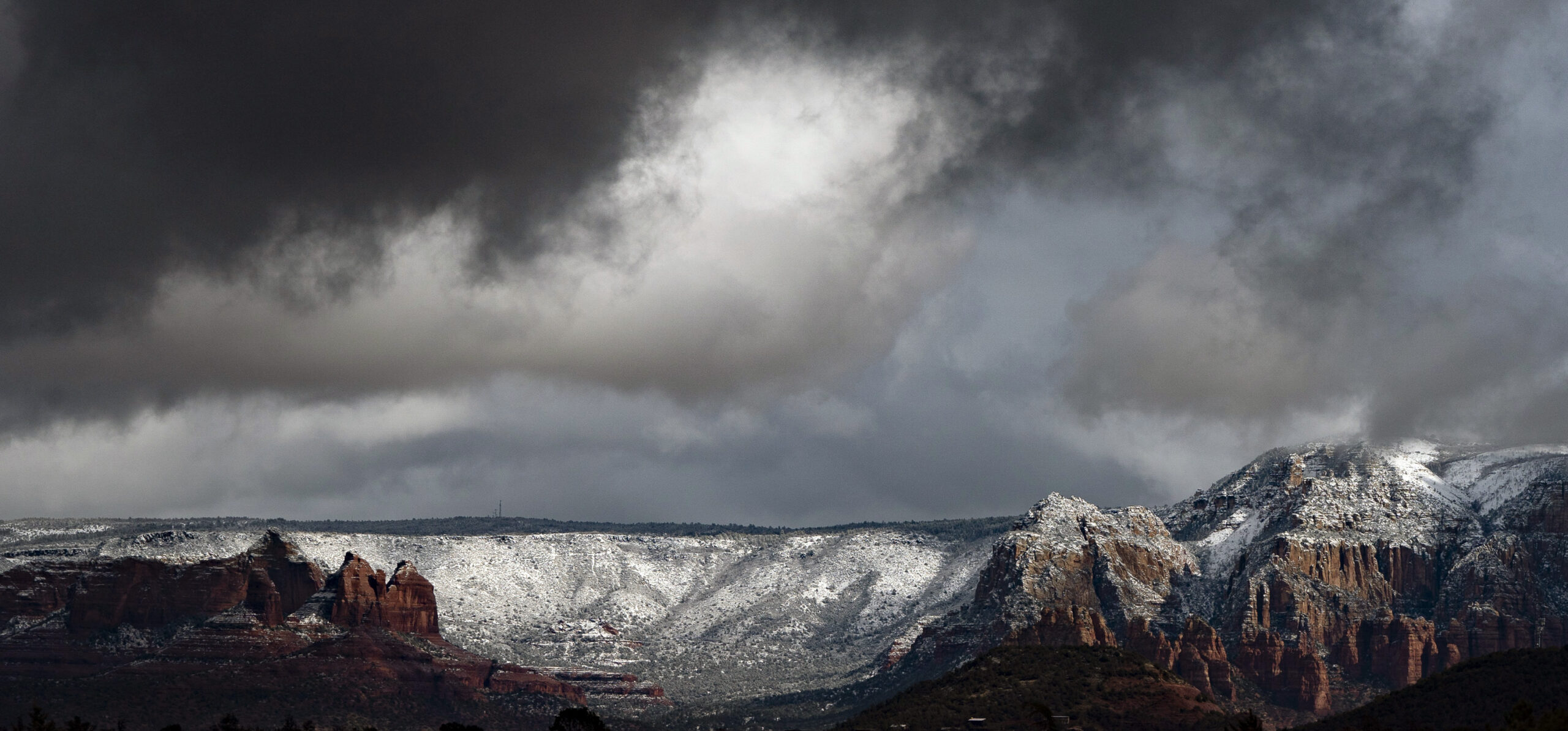 Photos of January's snowfall in and around Sedona - Sedona Red Rock News