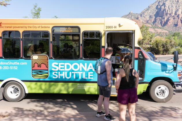 Trailhead shuttle performance on par with national average - Sedona Red ...