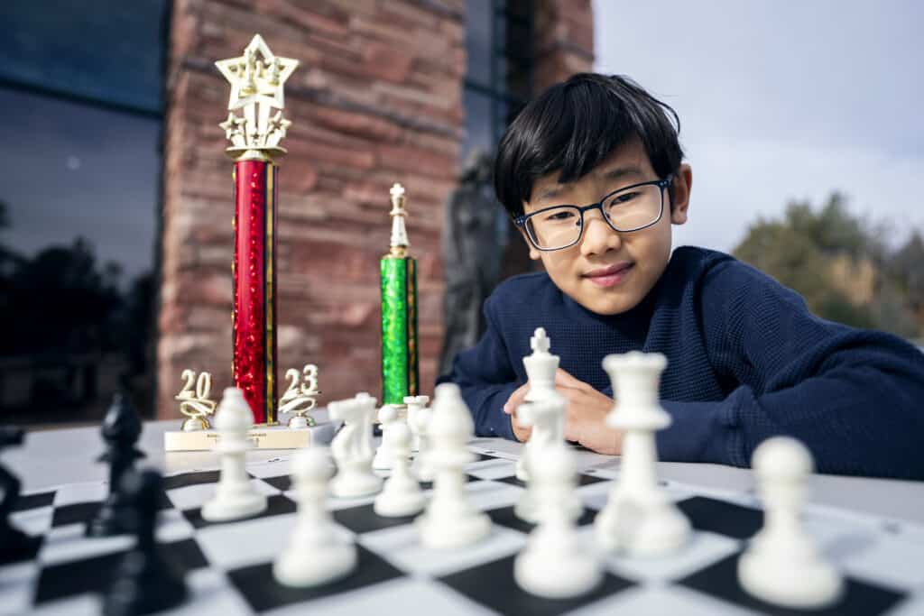 Nine-year-old Toma Tsai makes his mark on the chess board - Sedona Red ...