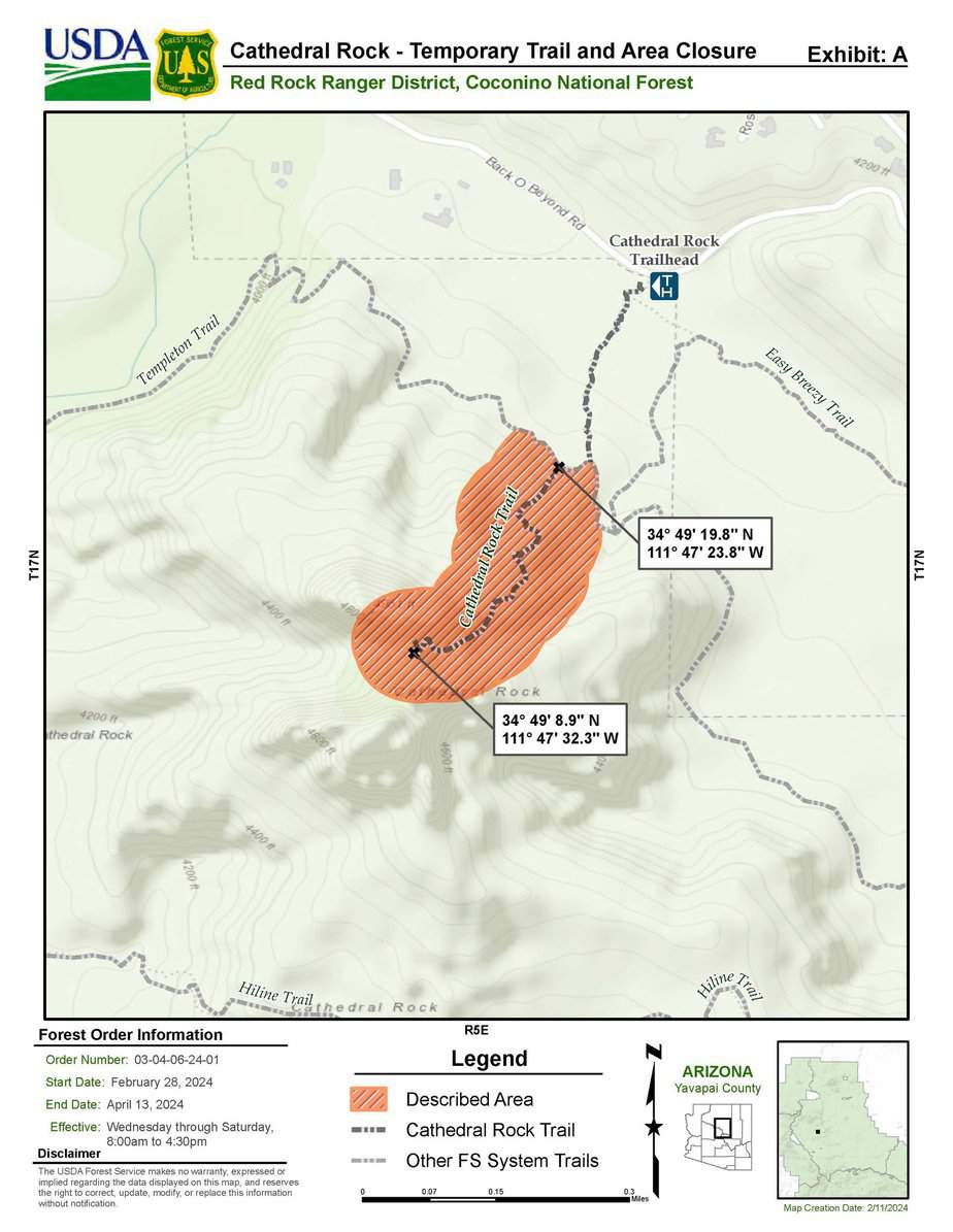 Cathedral Rock partly closes - Sedona Red Rock News