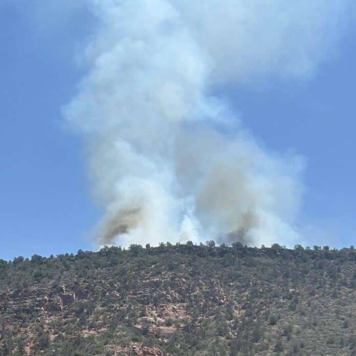 Sedona Fire District, U.S. Forest Service crews responding to wildfire ...
