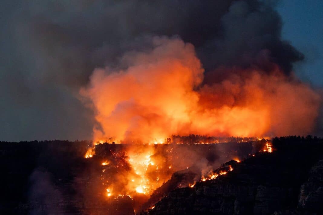 Pocket Fire burning 500 acres 7 miles north of Sedona; Oak Creek Canyon ...